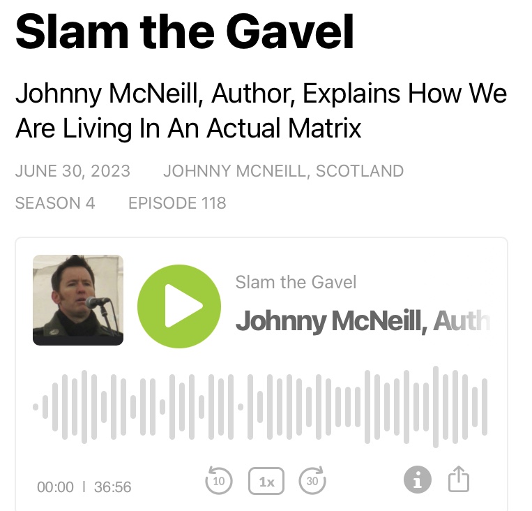 Slam the Gavel Podcast: How We Are Living In An Actual ‘Matrix ...